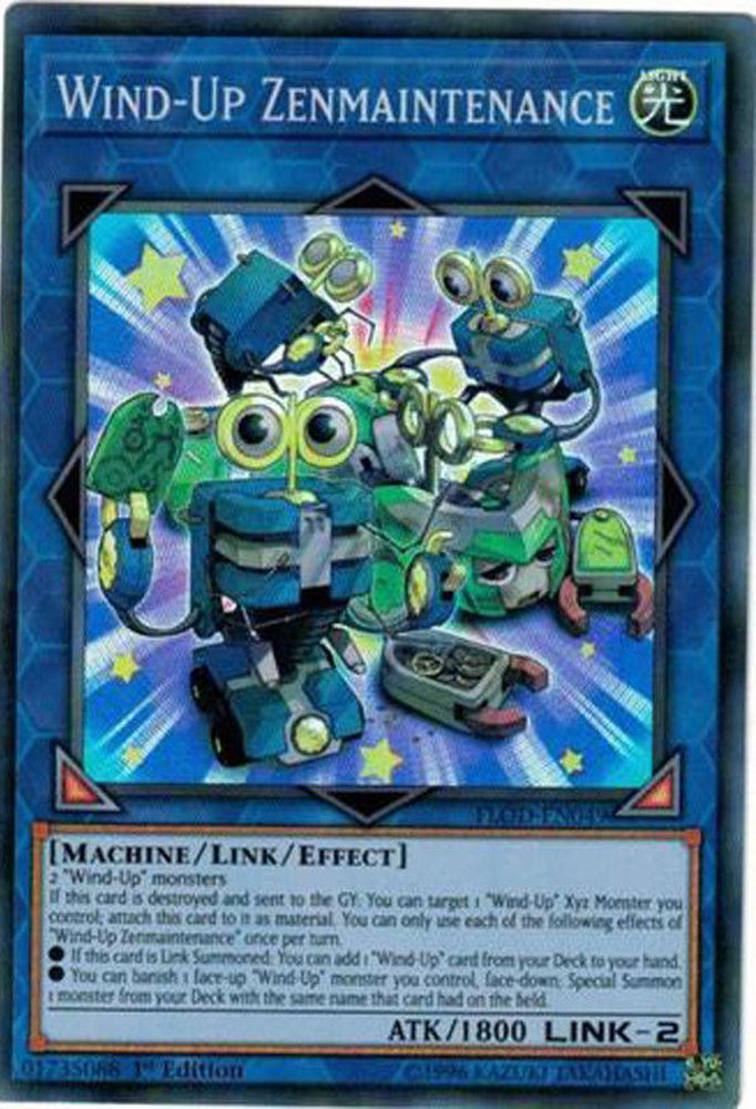 FLOD EN049 Wind Up Zenmaintenance Yu Gi Oh FLOD EN049 Wind Up Zenmaintenance Yu Gi Oh
